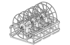 Industrial hose reel - SUPERREEL