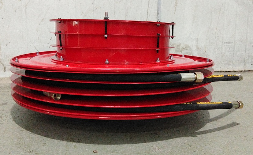 Hydraulic crane hose reel | Truck 4 hose reel ESMH660F- SUPERREEL
