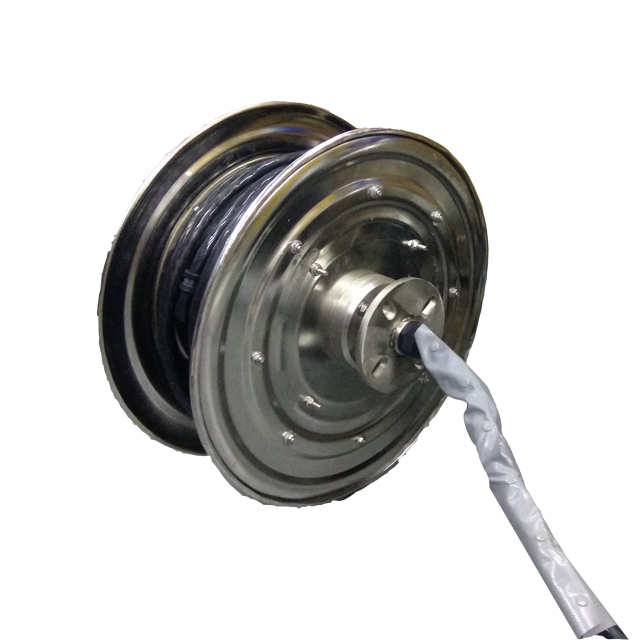 Retractable steel cable reel | Crane cord reel ESSC410F - SUPERREEL