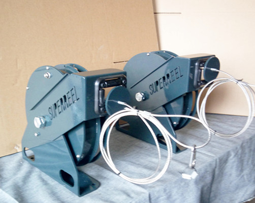 Retractable ground cable reel | Static grounding reel ASSR300S - SUPERREEL