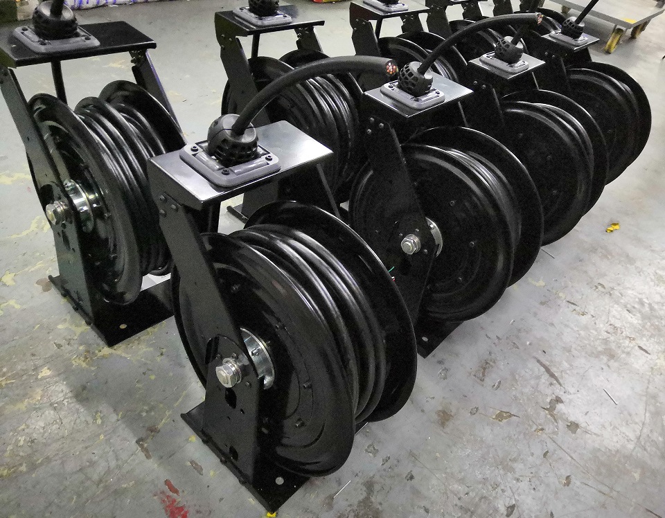 Coax cable reel | Retractable extension cord reel ASSC370D - SUPERREEL