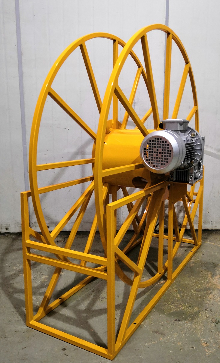 Power reel industrial | Electrical hose reel AESH1100D - SUPERREEL