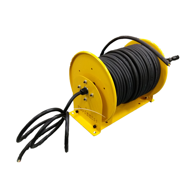 Hand crank cable reel | Ceiling mounted cord reel AMSC270D - SUPERREEL