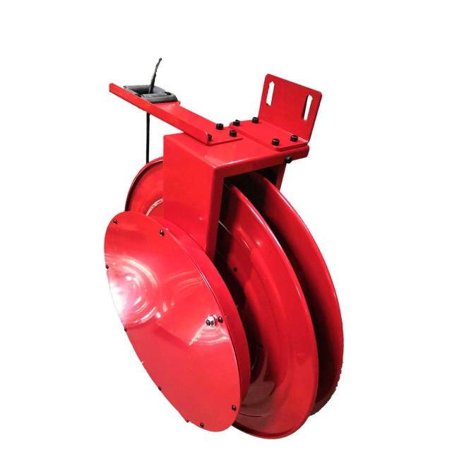 Metal Boom Reel | 50 Amp Extension Cord Reel ESSC660F - SUPERREEL